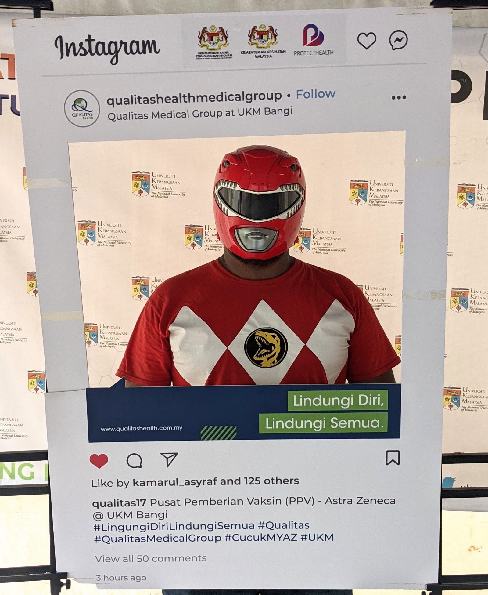 ฉีดวัคซีนให้บันเทิงแบบมาเลเซีย คอสเพลย์ทั้ง T-Rex นารูโตะ จูเรนเจอร์ ไปจนอุลตร้าแมน – CatDumb ...