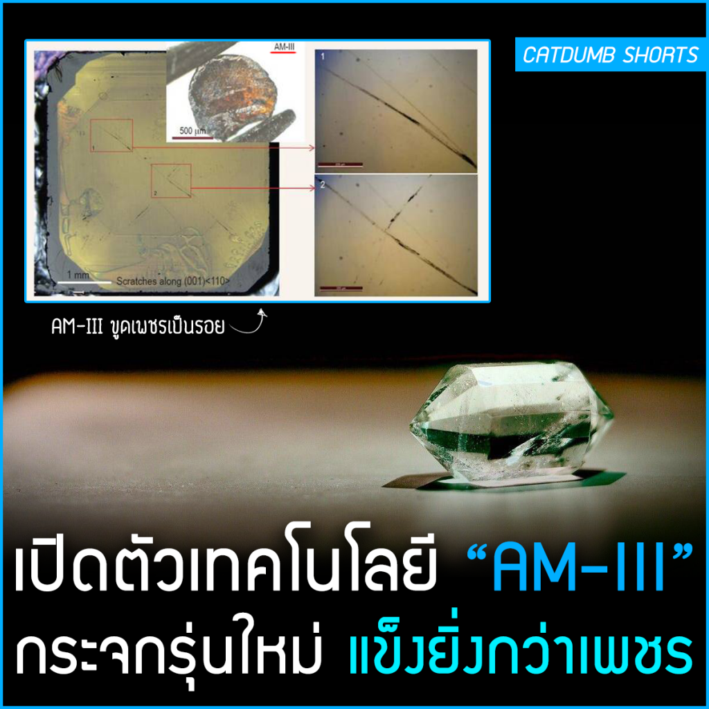 เปิดตัวเทคโนโลยี “AM-III” กระจกรุ่นใหม่ แข็งยิ่งกว่าเพชร – CatDumb – แค ...