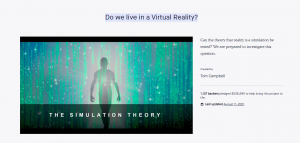 นักฟิสิกส์ระดมทุน Kickstarter ไล่ล่าหาคำตอบปริศนาคาใจ “เราอยู่ในโลกเสมือนจริงๆ หรือไม่ ...