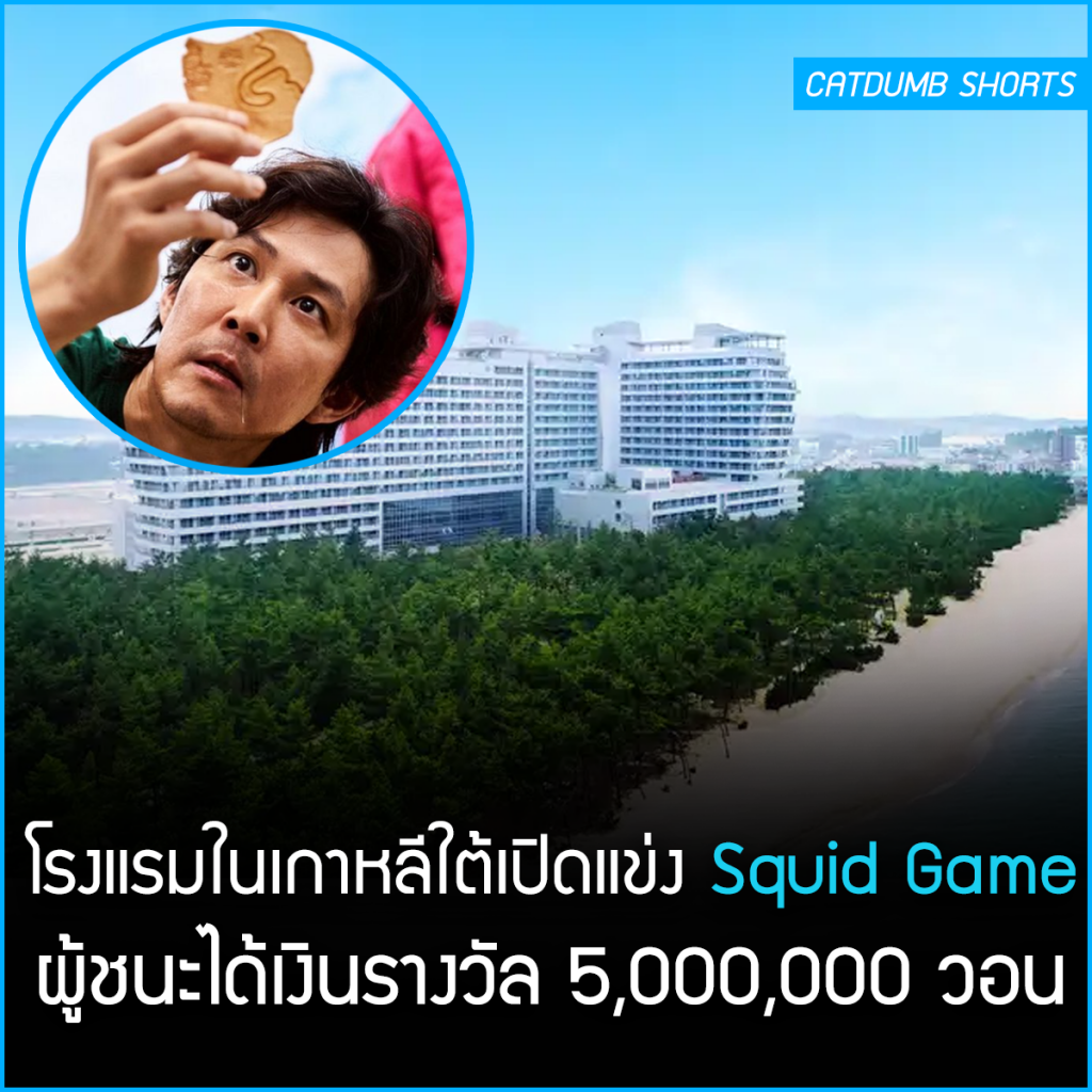 โรงแรมในเกาหลีใต้เปิดให้แข่งเกม Squid Game ชนะได้เงินรางวัล 140,000 บาท – CatDumb – แคทดั๊มบ์ ...