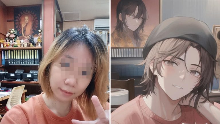 ไวรัล สาวใช้แอปฯ เปลี่ยนรูปเป็น “ลายเส้นการ์ตูน” เดี๋ยวนะ…หลวงปู่ก็โดนไปด้วย!? – CatDumb – แคทด ...