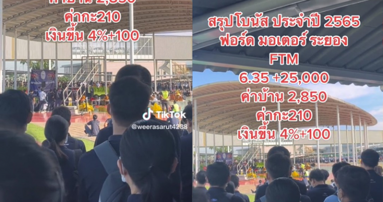 โรงงานฟอร์ด แจกโบนัสแบบ ดุดัน ไม่เกรงใจใคร 6.35 เดือน พร้อมเงินพิเศษ 25,000 บาท! – CatDumb – แค ...