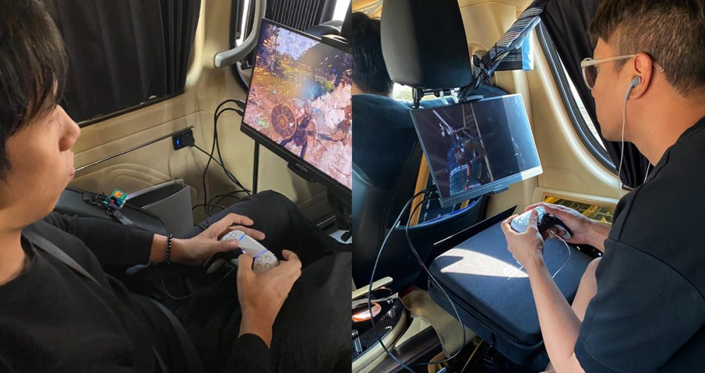 เมื่อ “ทรี แมน ดาวน์” โดนท้า พก PS5 แต่อยู่บนรถ ก็เล่นไม่ได้หร๊อก …และนี่คือ ภาพสิ่งที่เกิดขึ้น ...