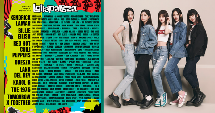 NewJeans ได้เป็นวง K-pop หญิง วงแรก ที่ได้แสดงเทศกาล Lollapalooza ที่ชิคาโก สหรัฐฯ กับวงระดับโลก ...