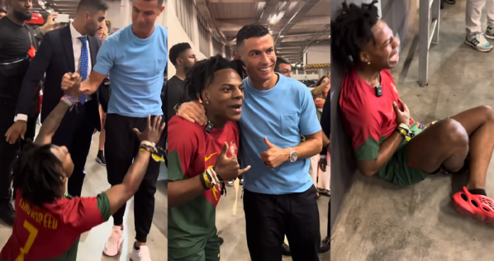 วันนี้ที่รอคอย iShowSpeed ได้เจอ โรน้าวโด้ ทำเจ้าตัว ถึงกับเข่าอ่อน-น้ำตาซึม – CatDumb – แคทด ...