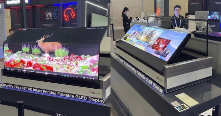TCL โชว์ทีวี 8K สุดว้าว ที่พับได้ จากทีวีเป็นโต๊ะกาแฟ การันตีพับได้เกินแสนครั้ง – CatDumb – แคทด ...