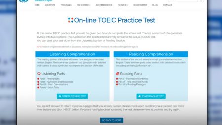 แจกเว็บ ฝึกทำข้อสอบ TOEIC แบบเสมือนจริง มีทั้งพาร์ทฟัง พาร์ทอ่าน พร้อมจับเวลาให้ เตรียมตัวก่อนไป ...