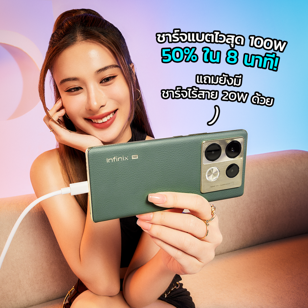 ไลฟ์สไตล์เก๋ๆ เก้า สุภัสสรา กับสมาร์ตโฟนตัวใหม่ Infinix NOTE 40 Pro+ 5G – CatDumb – แคทดั๊มบ์ ...
