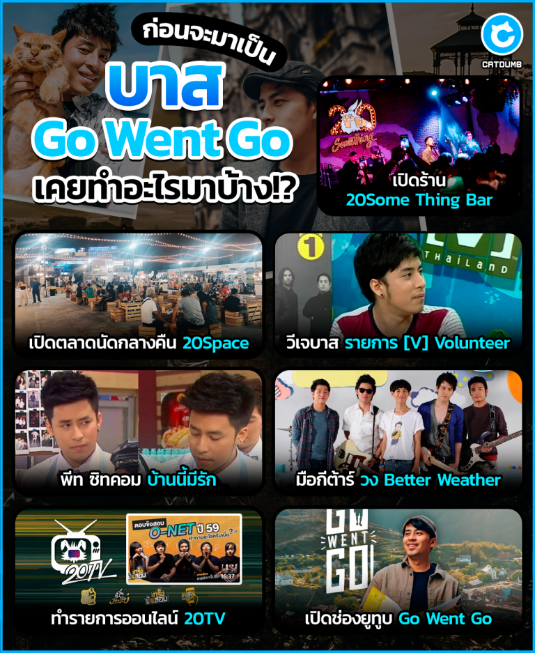 ก่อนจะมาเป็น “บาส Go Went Go” เคยทำอะไรมาบ้าง!? – CatDumb – แคทดั๊มบ์ ...