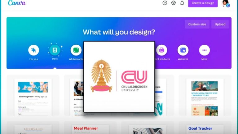 คอร์สเรียนออนไลน์จากจุฬาฯ สอนเทคนิคการใช้ Canva ออกแบบงานให้มีประสิทธิภาพ เปิดลงทะเบียนพรุ่งนี้ ...